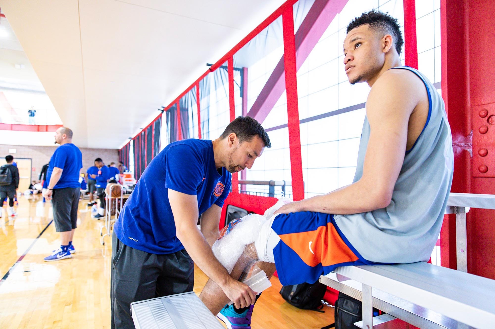 2019 NBA Summer League: Practice | Day 7 | New York Knicks