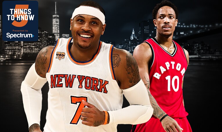5 Things to Know: New-Look Raptors Make Their First Trip to MSG This ...