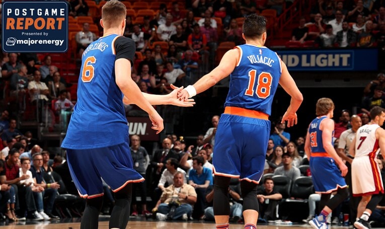 NYK 98, MIA 94: The Knicks Capture Season Series with Shorthanded Win ...
