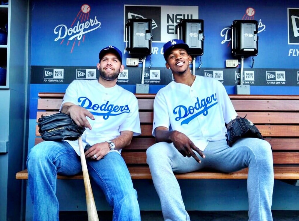 First Pitch at Dodger Stadium | Los Angeles Lakers