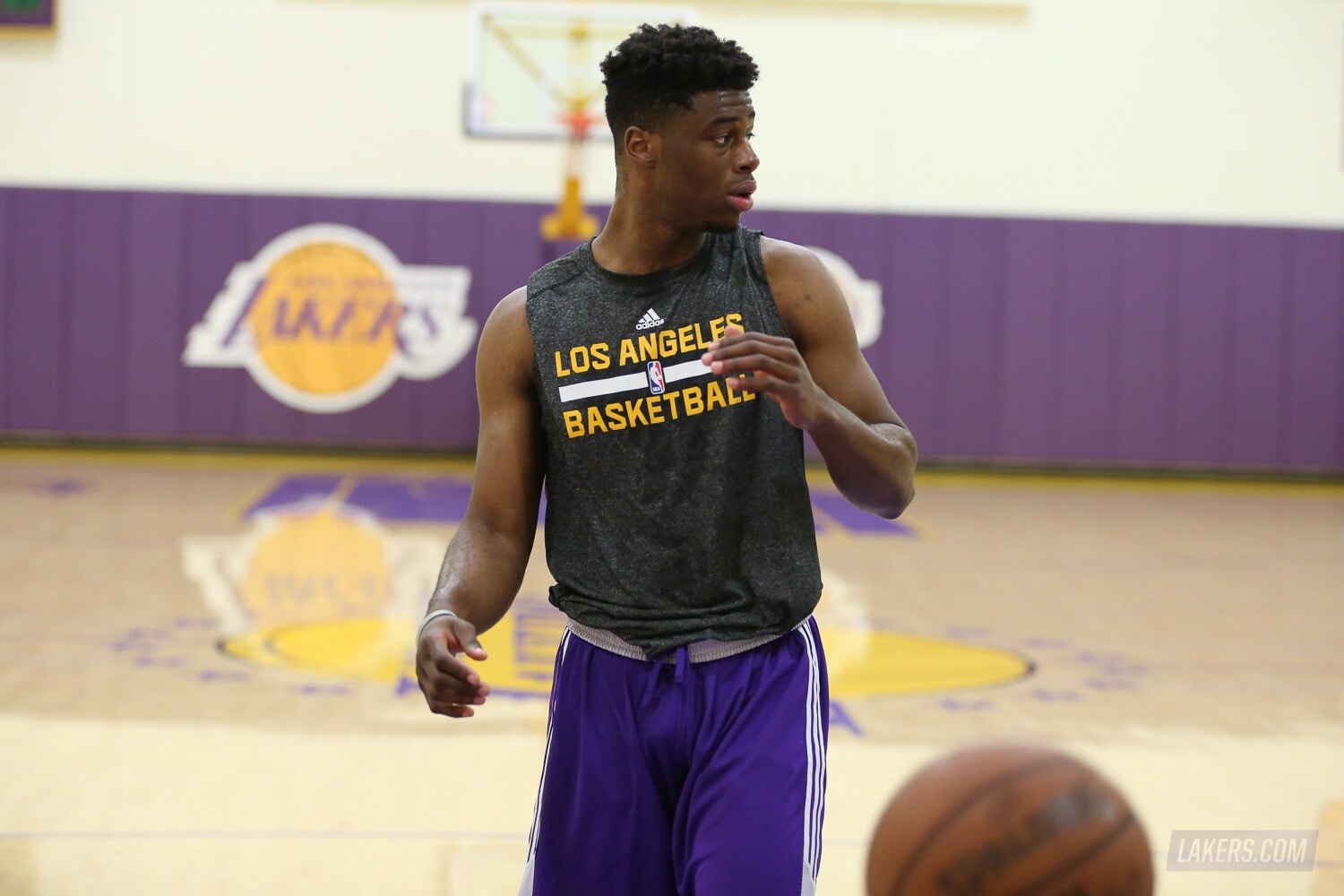 Photos: Lakers Draft Workouts - Emmanuel Mudiay Photo Gallery | NBA.com