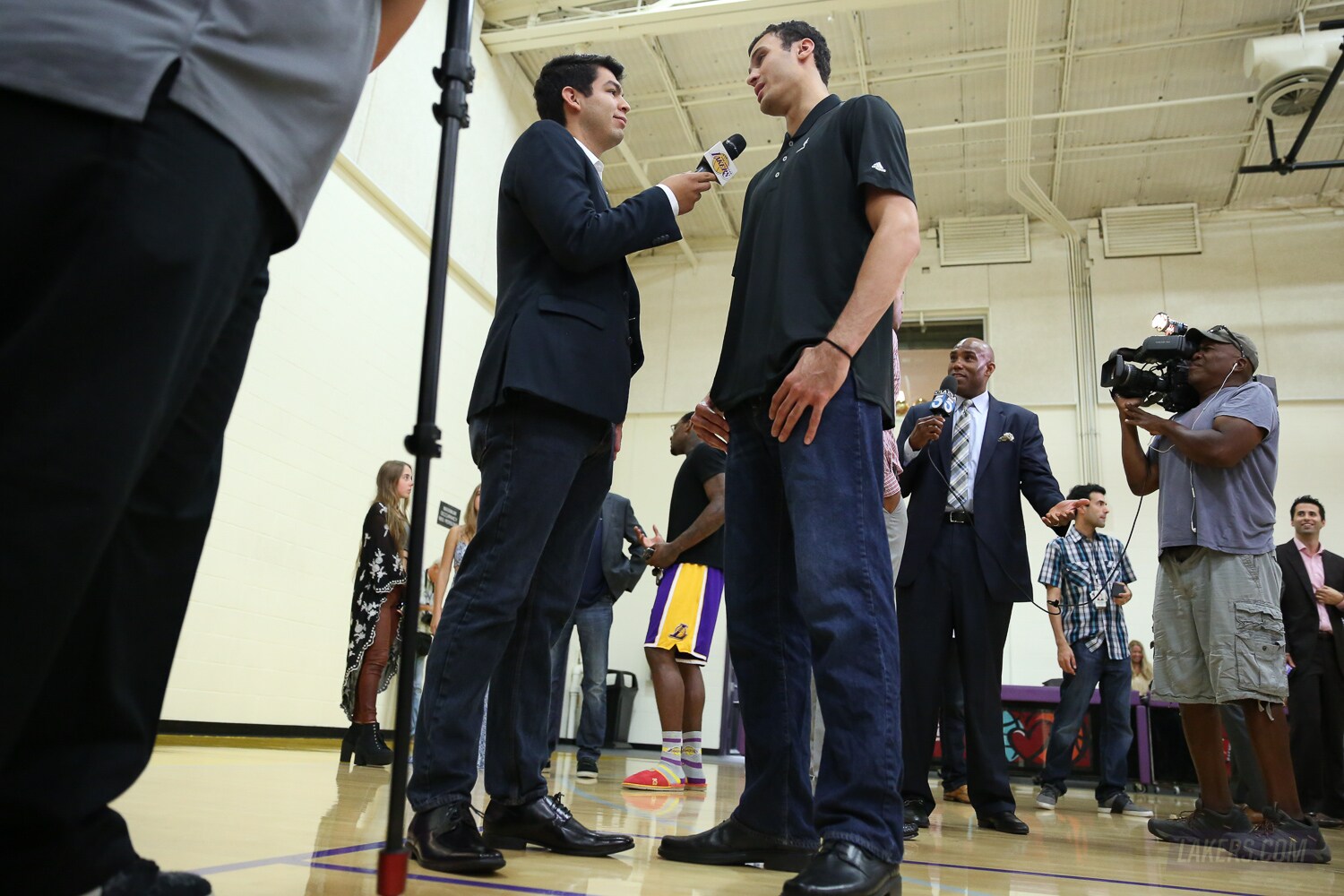 Photos: 2015 Draft Class Introduction | Los Angeles Lakers