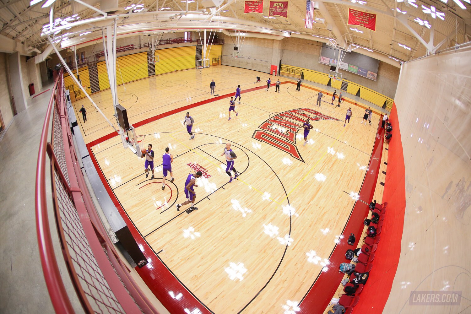 Lakers Practice in Denver (12/20/15) | Los Angeles Lakers