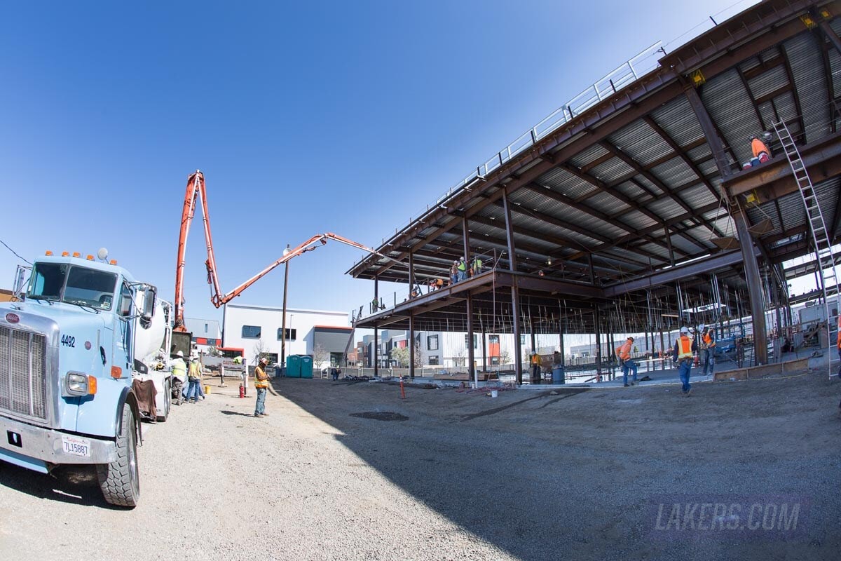 New Lakers Training Facility - Construction | Los Angeles Lakers