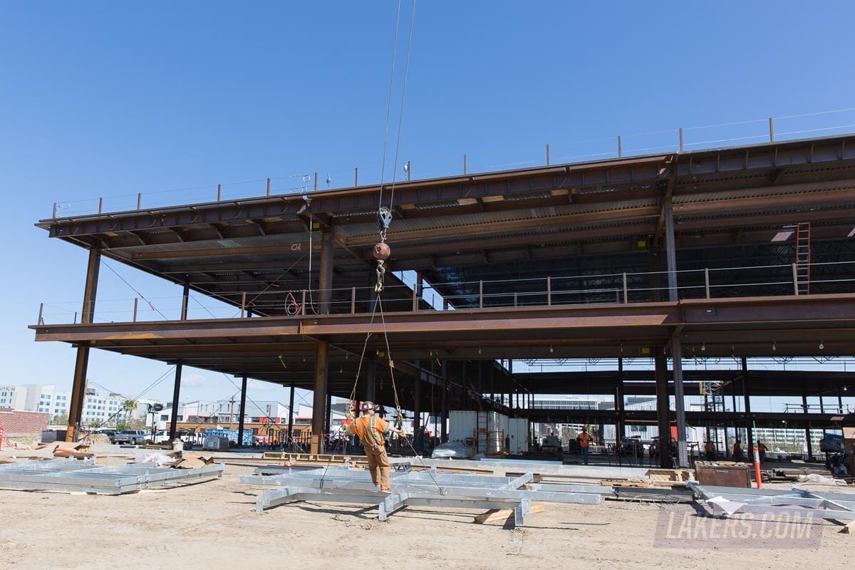 New Lakers Training Facility - Construction | Los Angeles Lakers