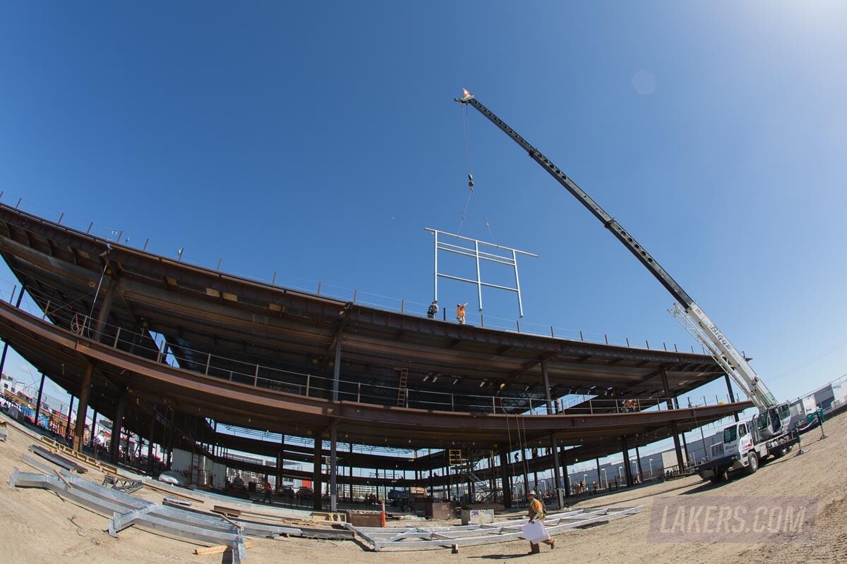 New Lakers Training Facility - Construction | Los Angeles Lakers