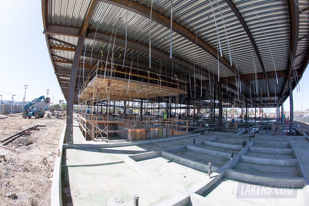 New Lakers Training Facility - Construction | Los Angeles Lakers