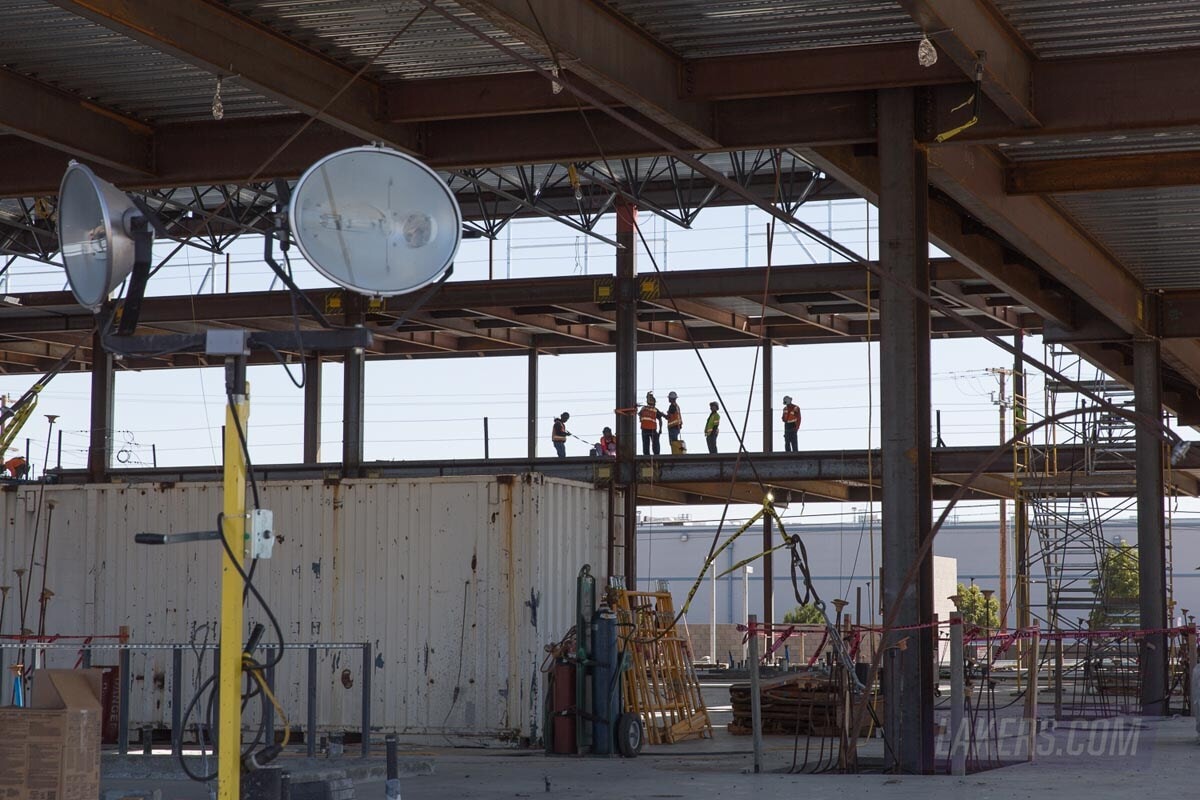 New Lakers Training Facility - Construction | Los Angeles Lakers
