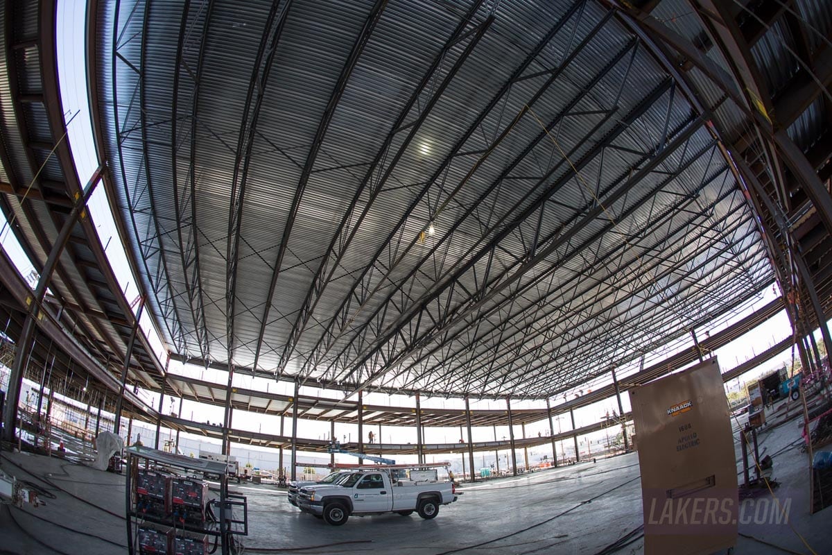 New Lakers Training Facility - Construction | Los Angeles Lakers