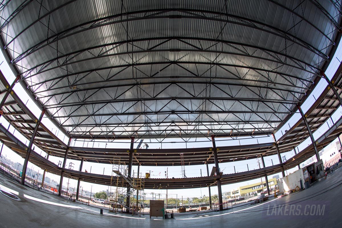 New Lakers Training Facility - Construction | Los Angeles Lakers