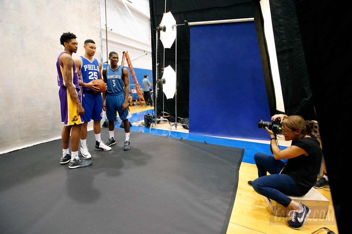 2016 Rookie Photo Shoot | Los Angeles Lakers