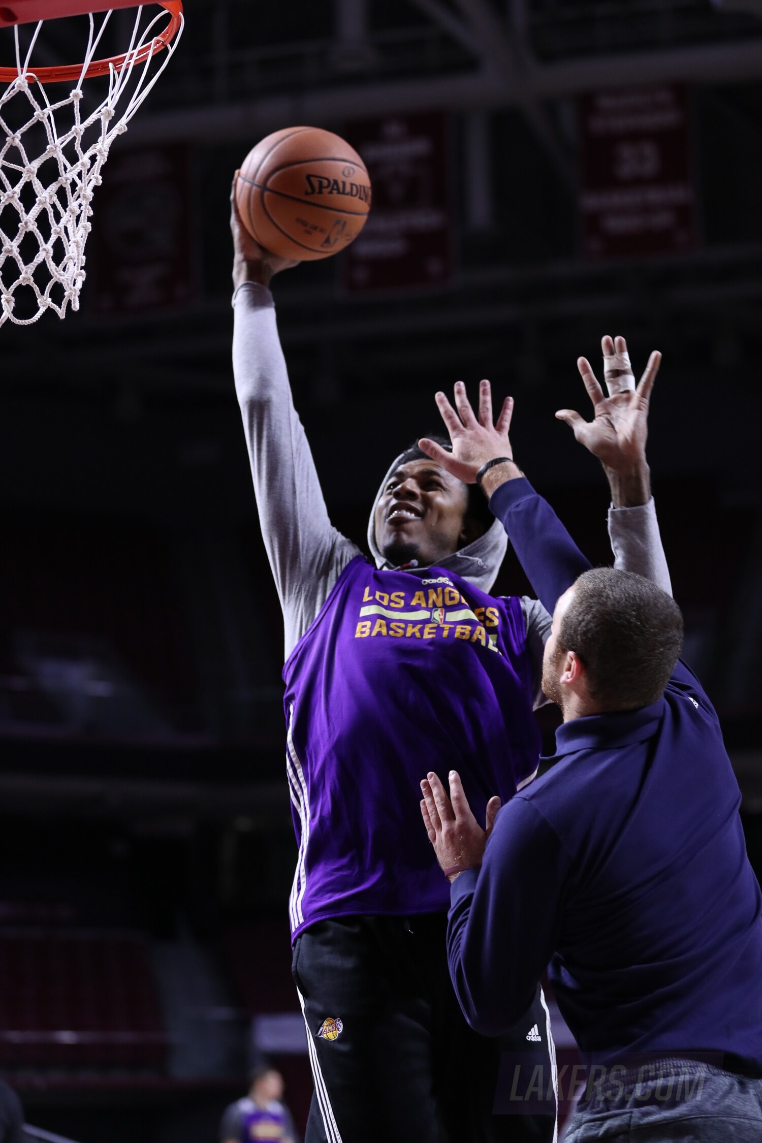 Lakers Practice in Philly | Los Angeles Lakers