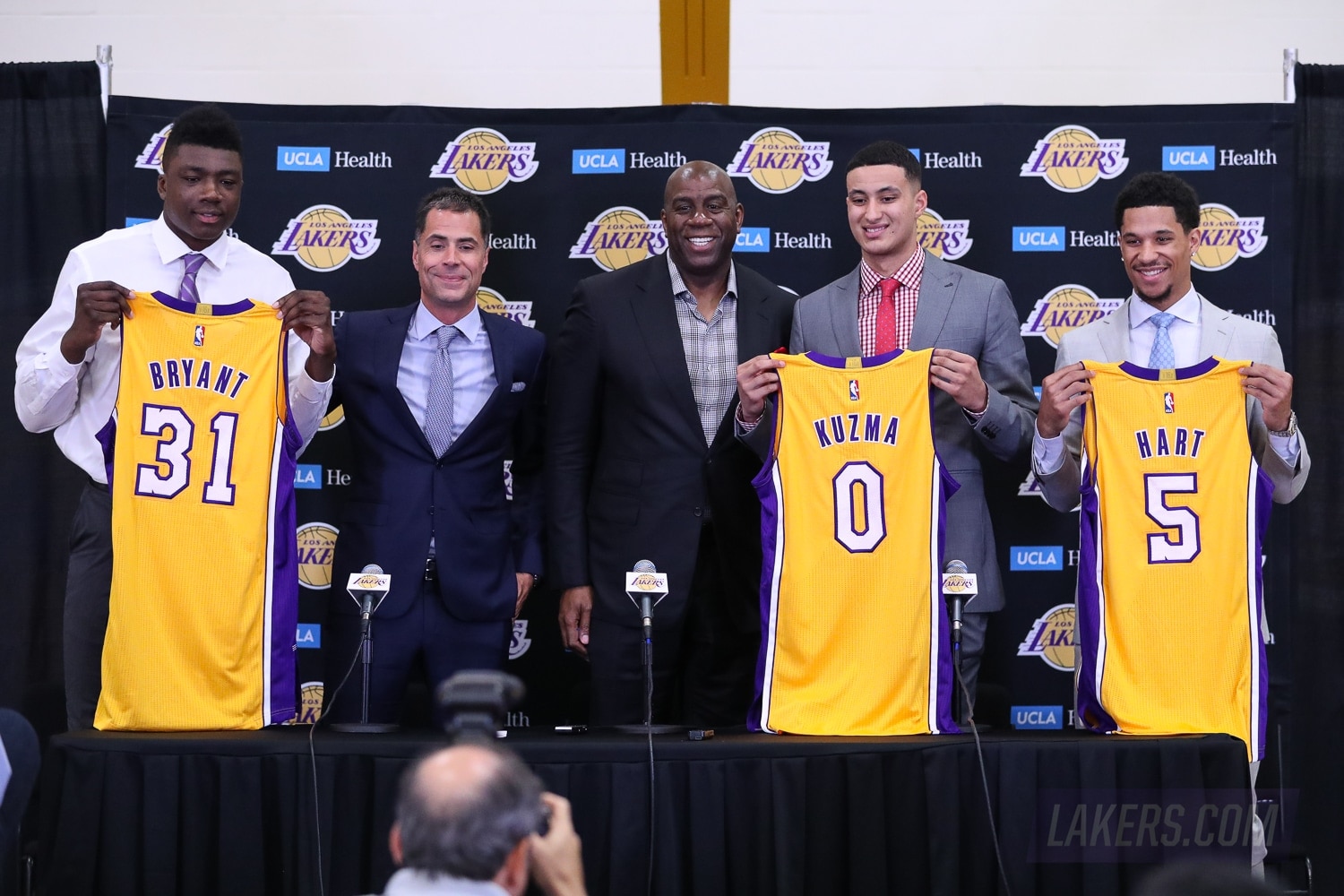 Photo Gallery: Draft Class Introduction (6/29/17) | Los Angeles Lakers