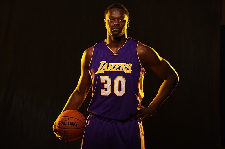 Julius Randle Rookie Photo Shoot | Los Angeles Lakers