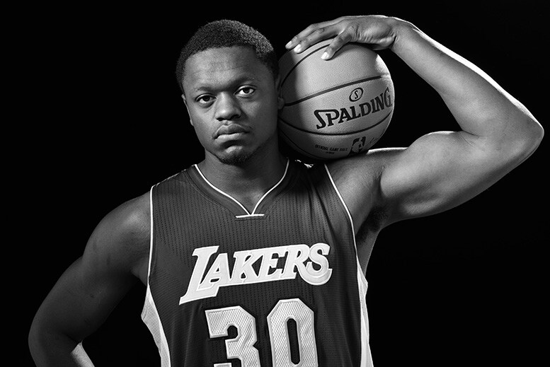 Julius Randle Rookie Photo Shoot | Los Angeles Lakers