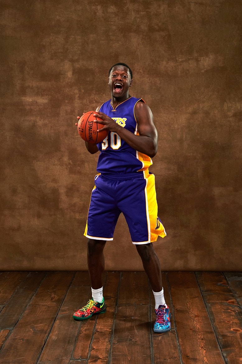 Julius Randle Rookie Photo Shoot | Los Angeles Lakers