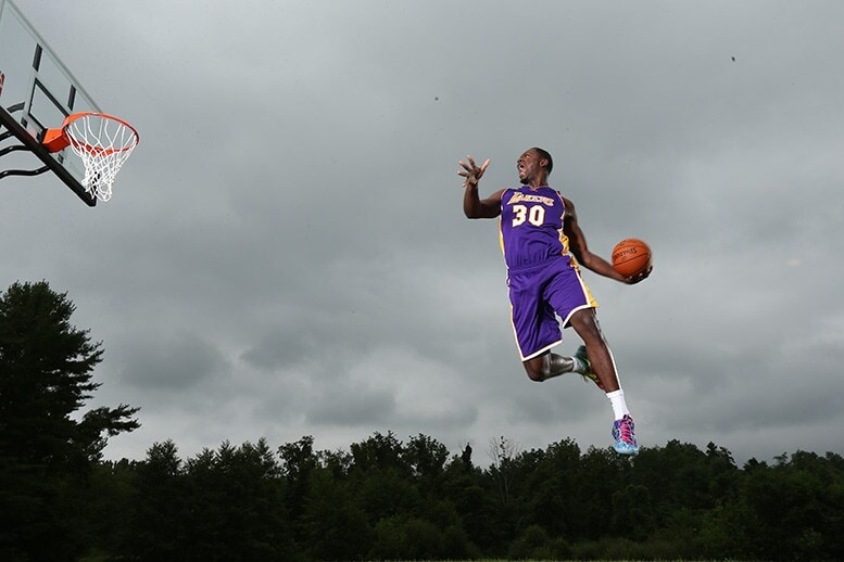 Julius Randle Rookie Photo Shoot | Los Angeles Lakers