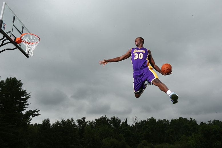 Julius Randle Rookie Photo Shoot | Los Angeles Lakers