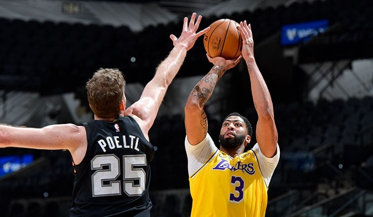 Postgame Notes: Lakers at Spurs (1/1/21) | Los Angeles Lakers