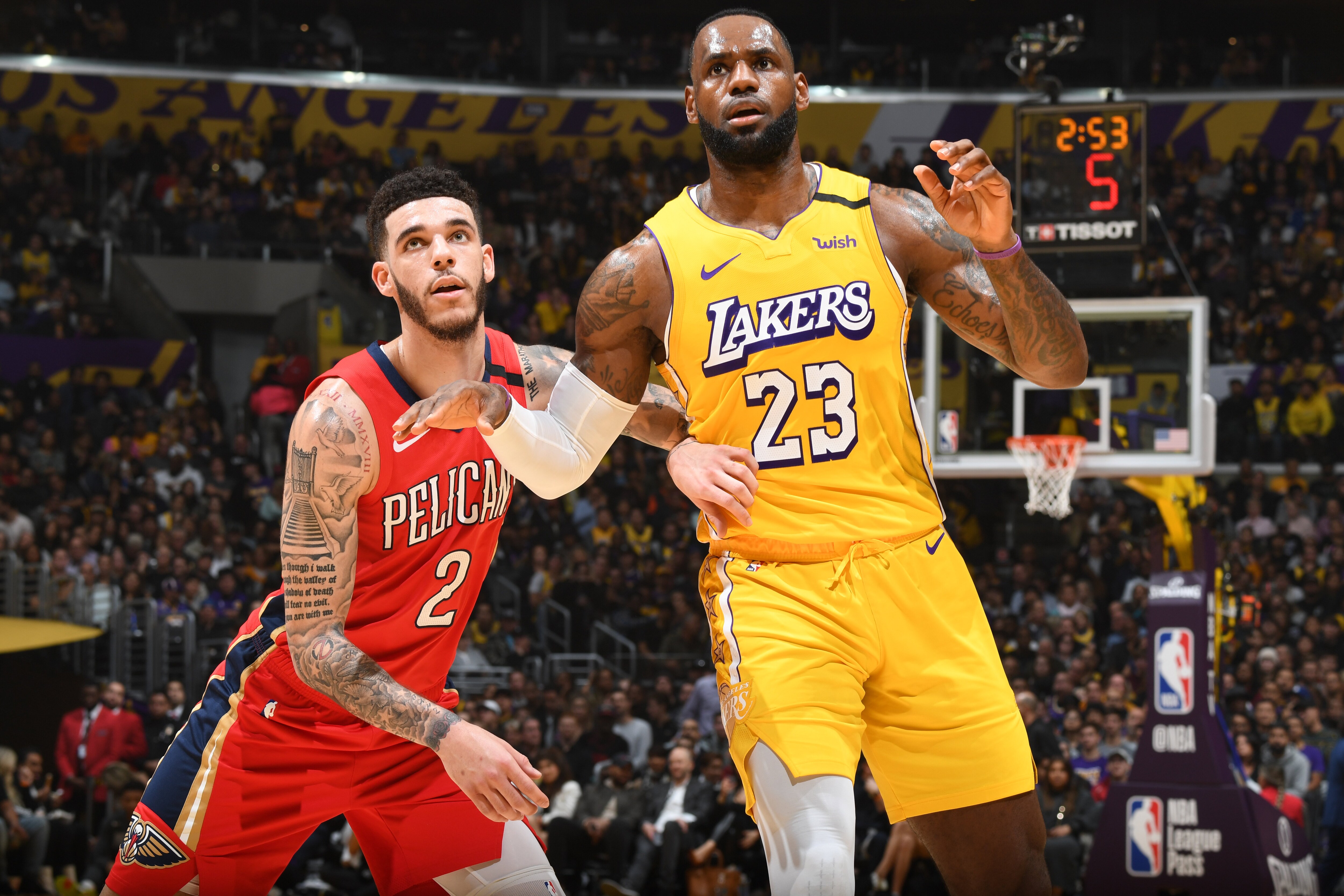 Photos: Lakers vs Pelicans (01/03/2020) Photo Gallery | NBA.com