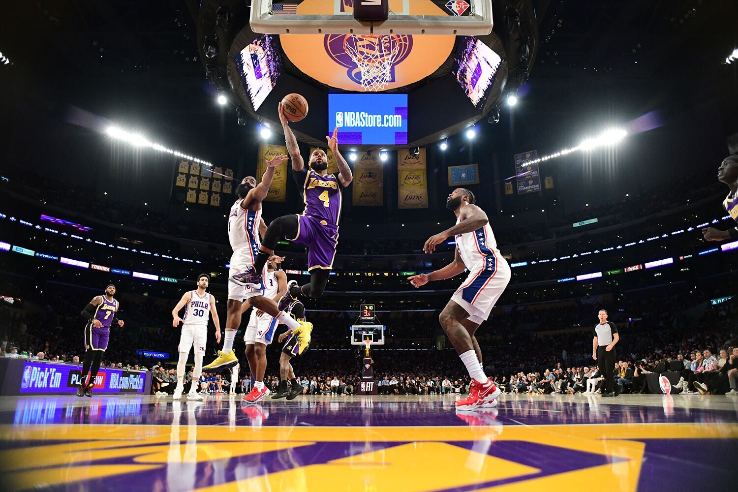 Photos: Lakers vs 76ers (3/23/22) Photo Gallery | NBA.com