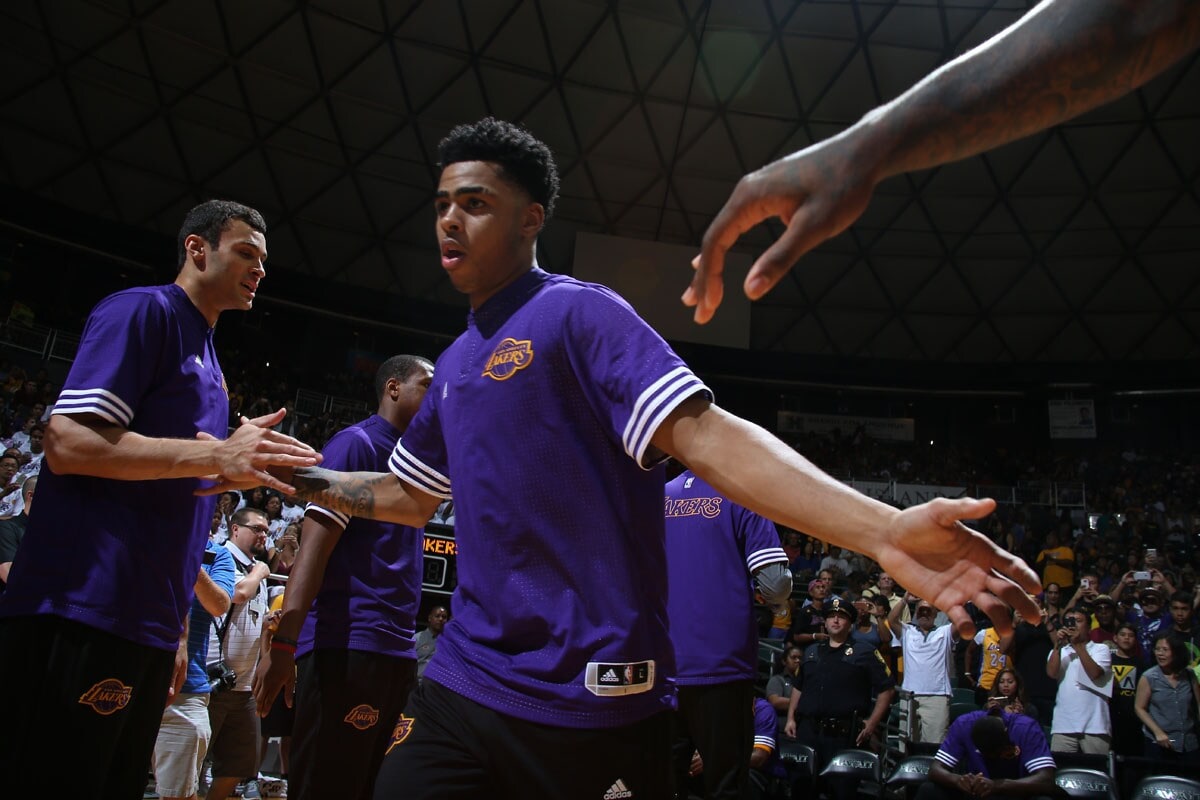 2015-16 Player Galleries: D'Angelo Russell | Los Angeles Lakers