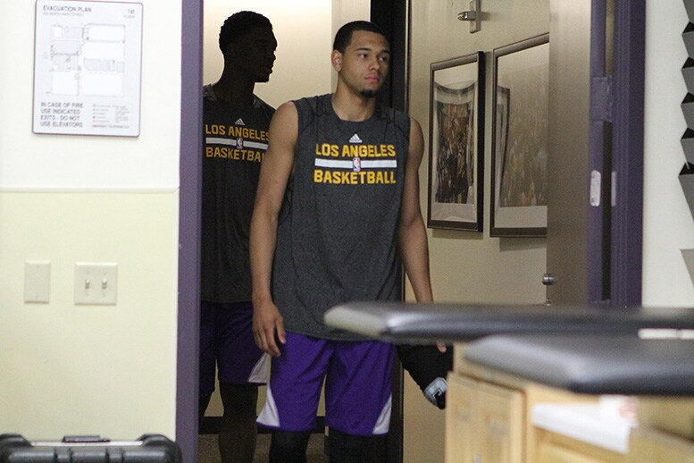 Draft Workout: Tyler Ennis | Los Angeles Lakers