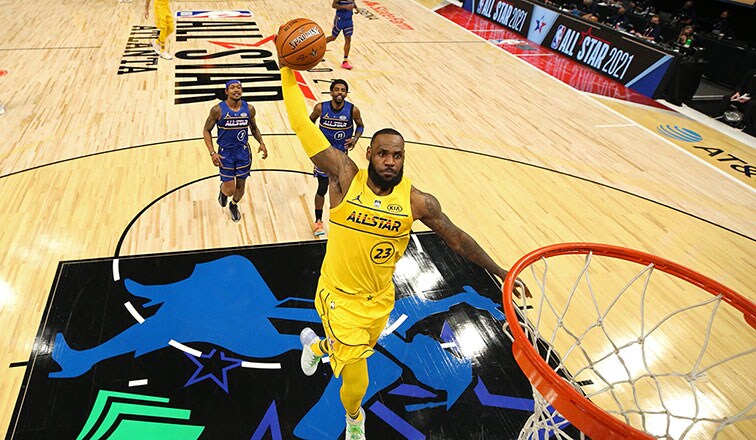 Photo Gallery: LeBron James at NBA All-Star 2021 | Los Angeles Lakers
