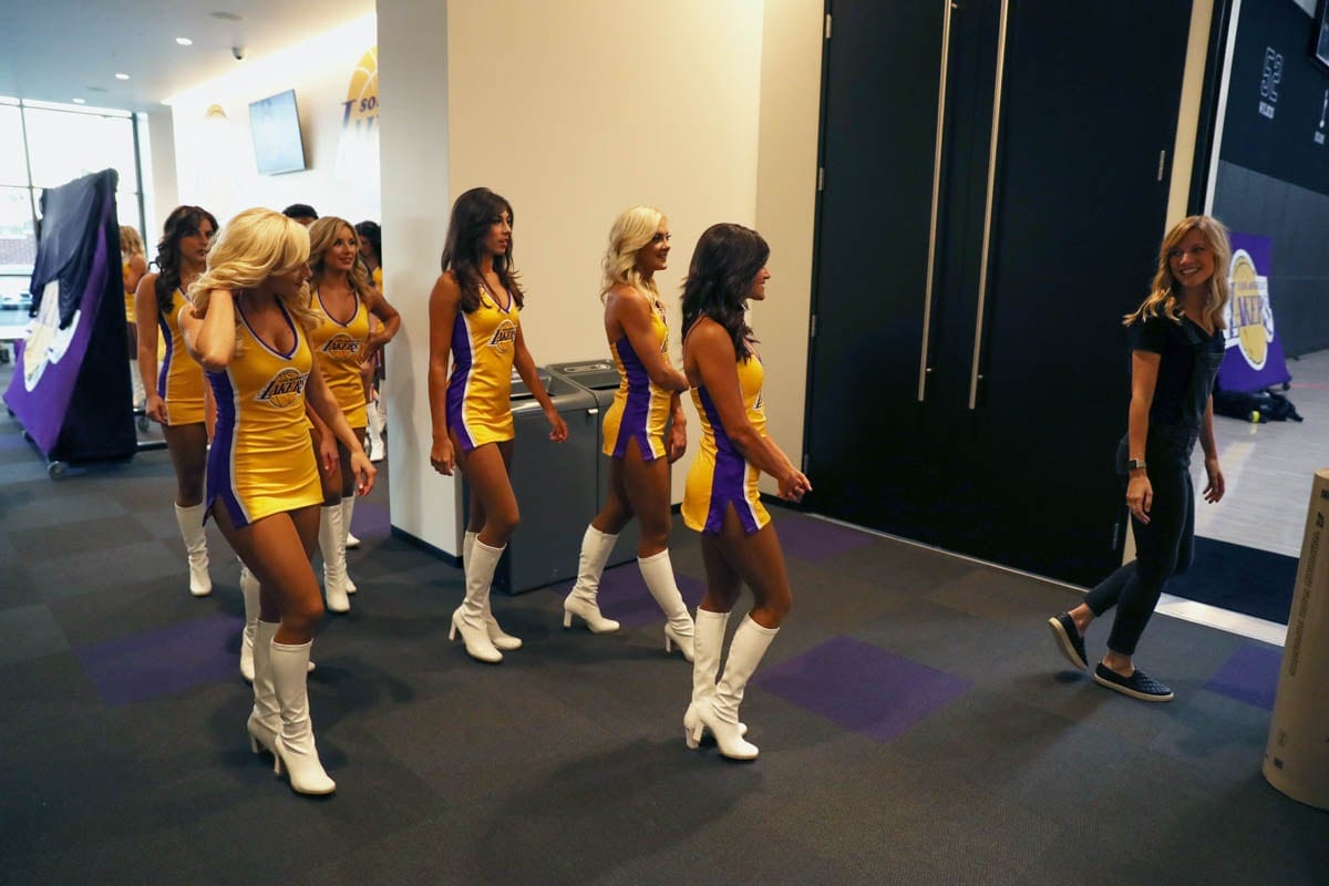 2017-18 Laker Girls Photo Shoot | Los Angeles Lakers