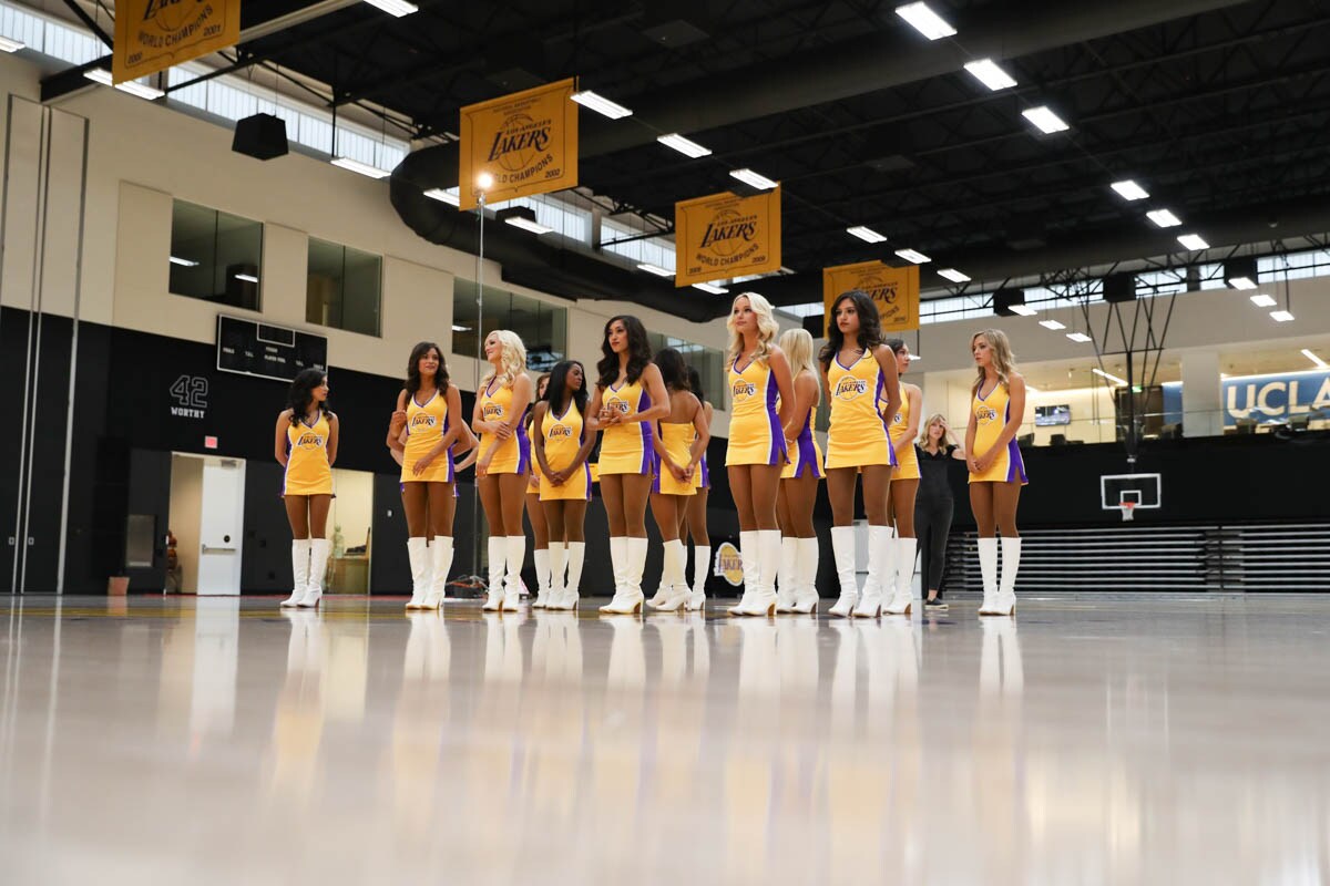 2017-18 Laker Girls Photo Shoot | Los Angeles Lakers