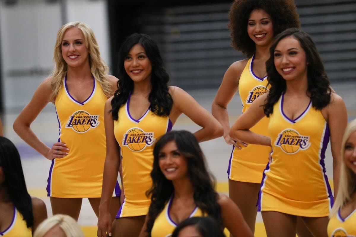 2017-18 Laker Girls Photo Shoot | Los Angeles Lakers
