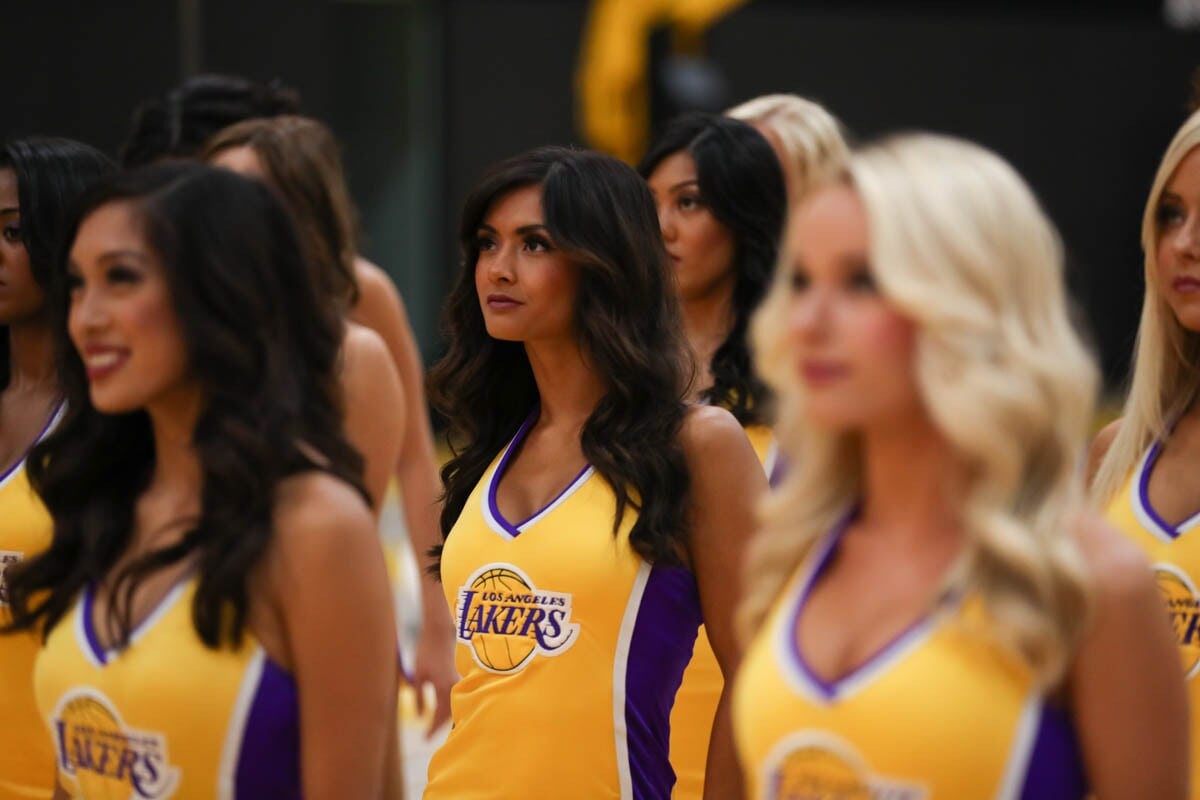 2017-18 Laker Girls Photo Shoot | Los Angeles Lakers