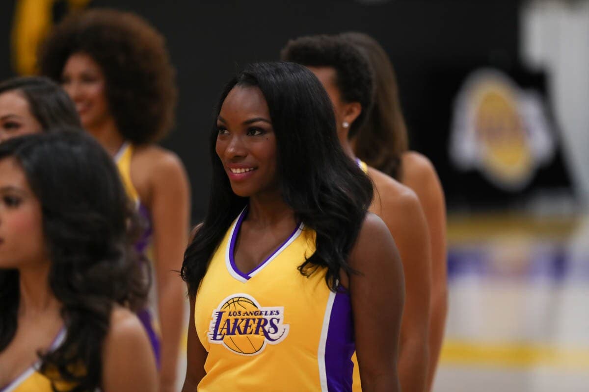 2017-18 Laker Girls Photo Shoot | Los Angeles Lakers