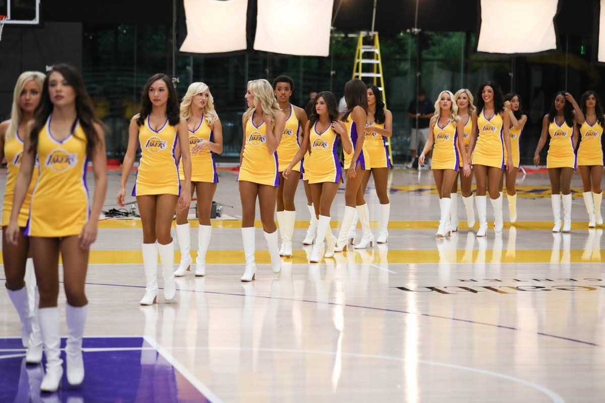 2017-18 Laker Girls Photo Shoot | Los Angeles Lakers