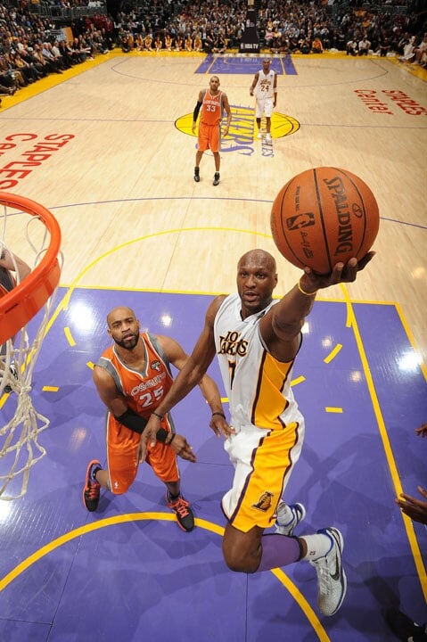 Lamar Odom - 2010-11 Sixth Man of the Year Photo Gallery