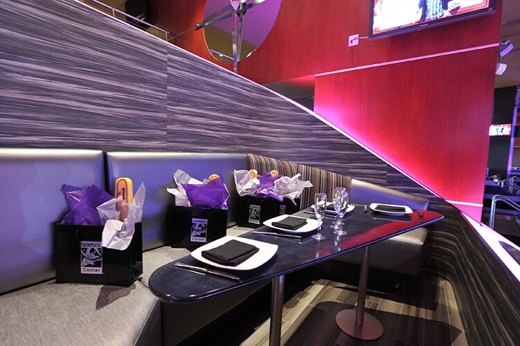 Premier Tables and Lounges at STAPLES Center | Los Angeles Lakers
