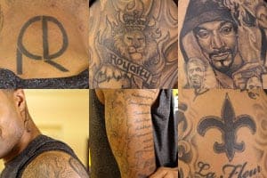 robert sacre tattoos