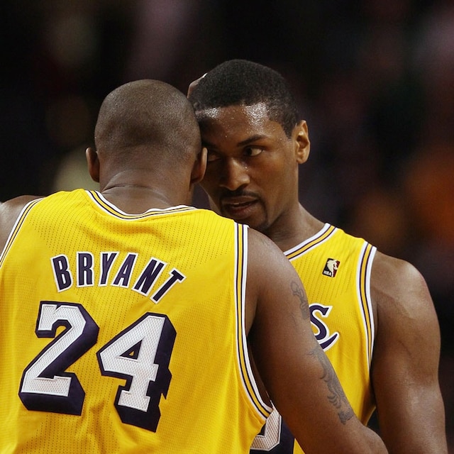 Metta on the Mind | Los Angeles Lakers