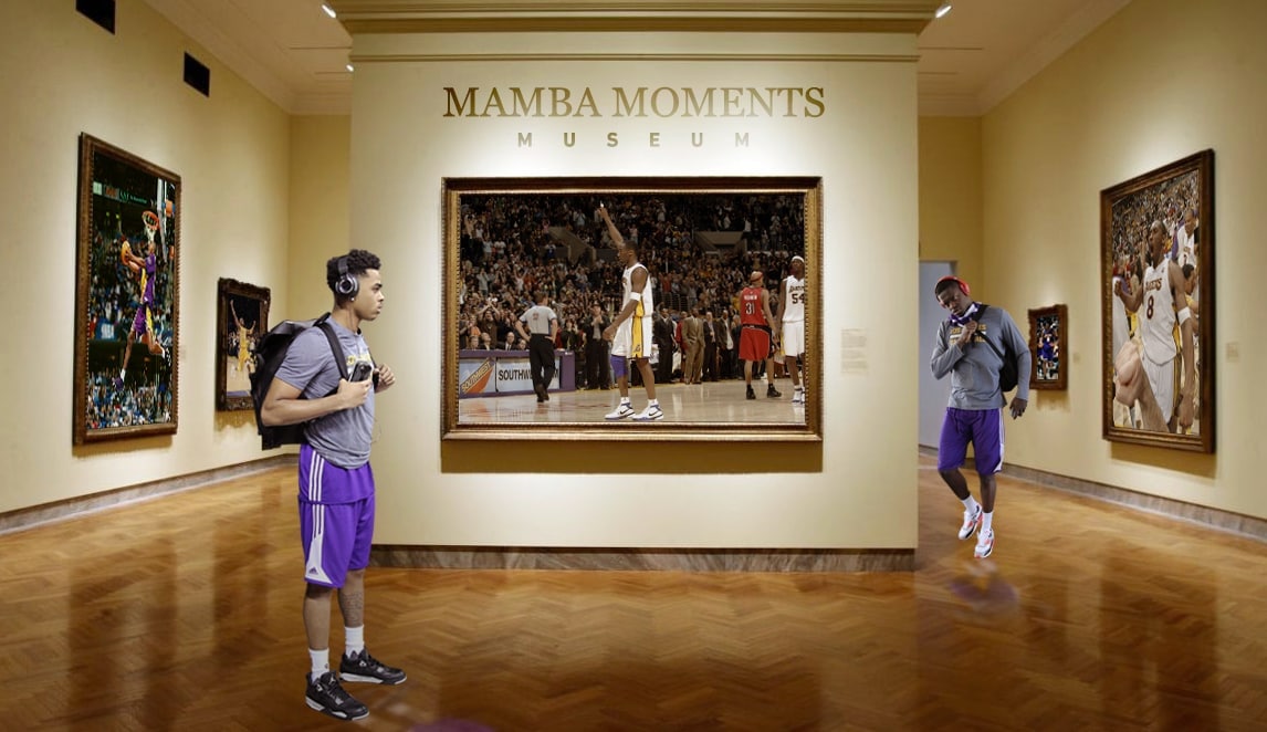 Touring the Museum of Mamba Moments | Los Angeles Lakers