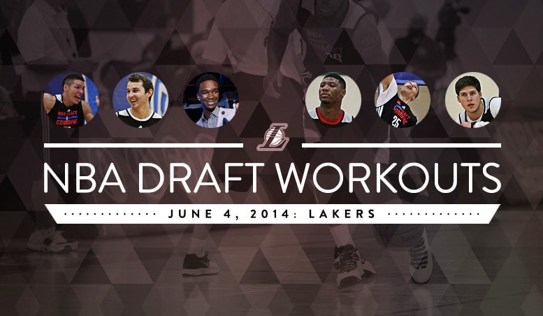 Wednesday Draft Workout Schedule | Los Angeles Lakers