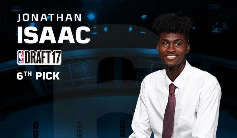 Magic Select Jonathan Isaac With Sixth Overall Pick | Orlando Magic