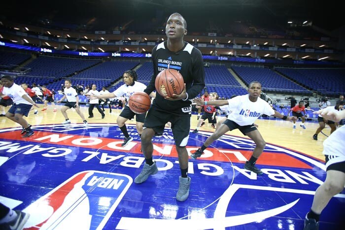 Magic Players Participate in NBA Clinic in London Photo Gallery | NBA.com