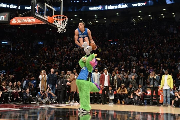 aaron gordon max vertical