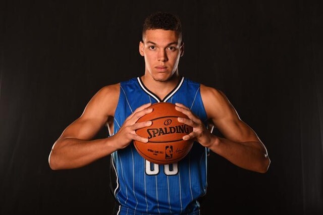 Aaron Gordon and Elfrid Payton at 2014 NBA Rookie Photo Shoot Photo ...