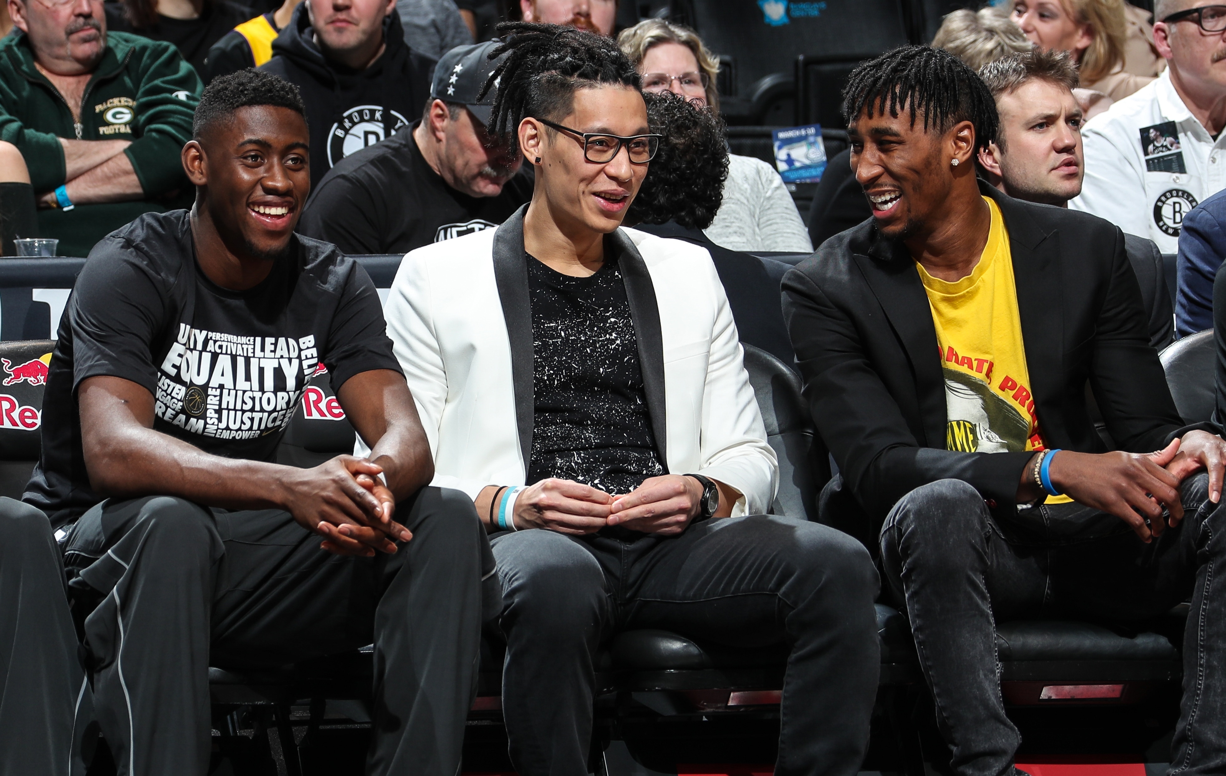 Jeremy Lin talks rehab and watching the Nets in Barclays Center return ...