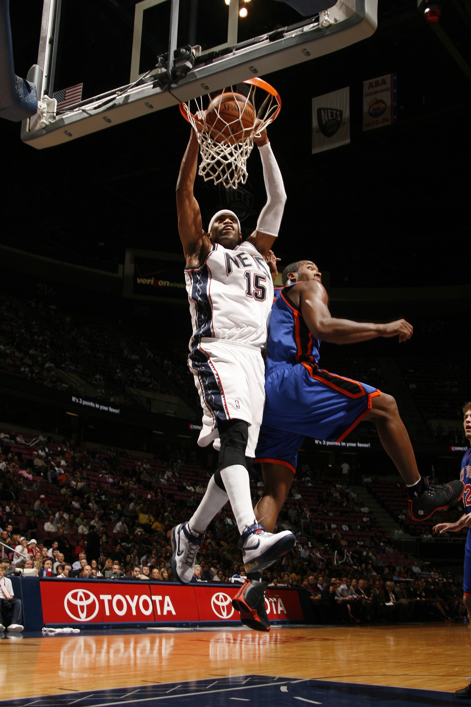 vince carter nets dunk