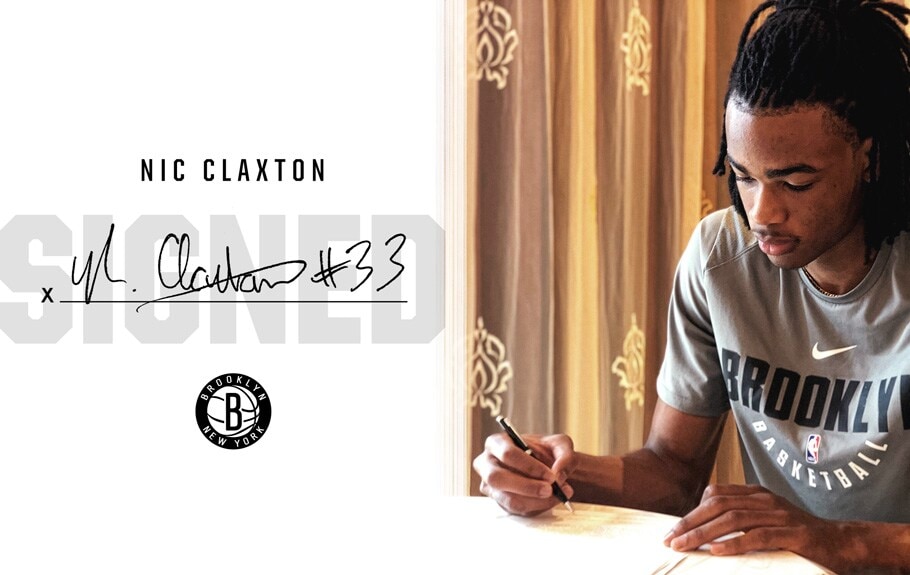 Brooklyn Nets Sign Nicolas Claxton | Brooklyn Nets