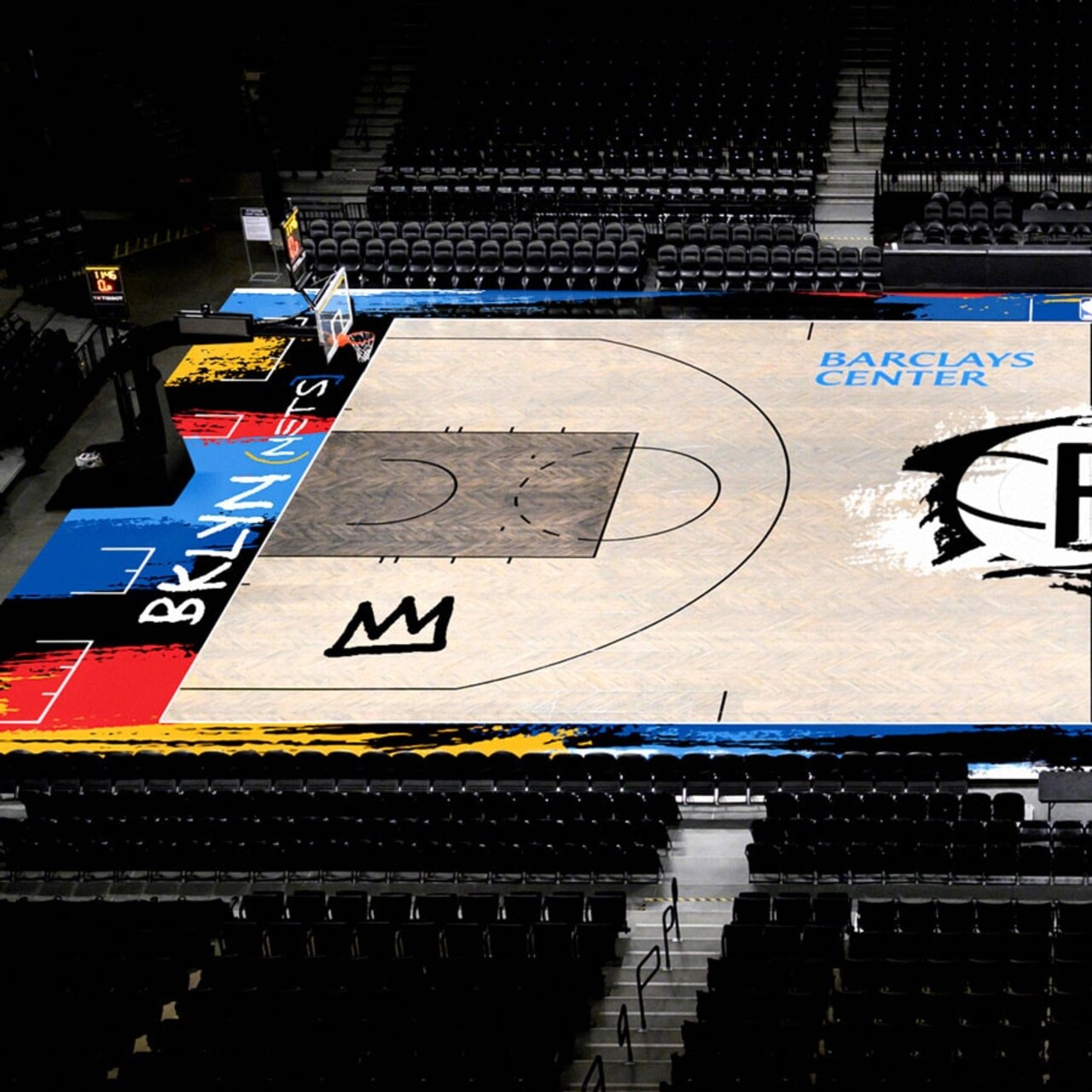 Our 2020-21 City Edition Court | Brooklyn Nets
