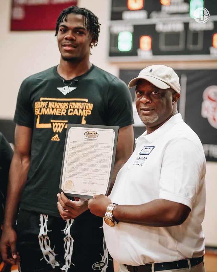 Scenes from Dayron Sharpe’s Summer Camp Photo Gallery | NBA.com