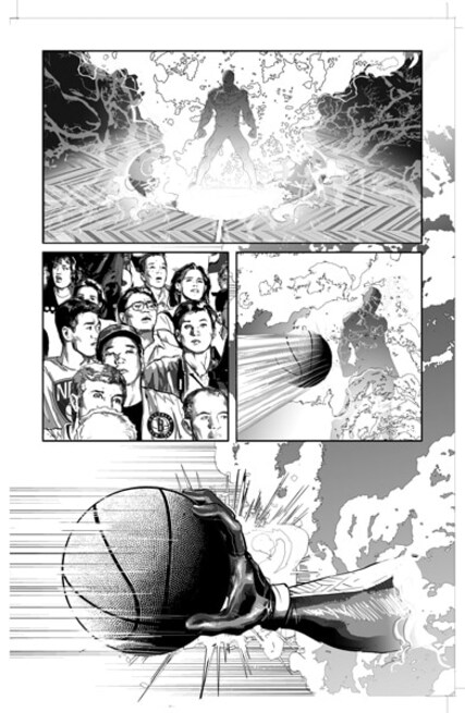 Marvel & Nets unveil first NBA Super Hero! Photo Gallery